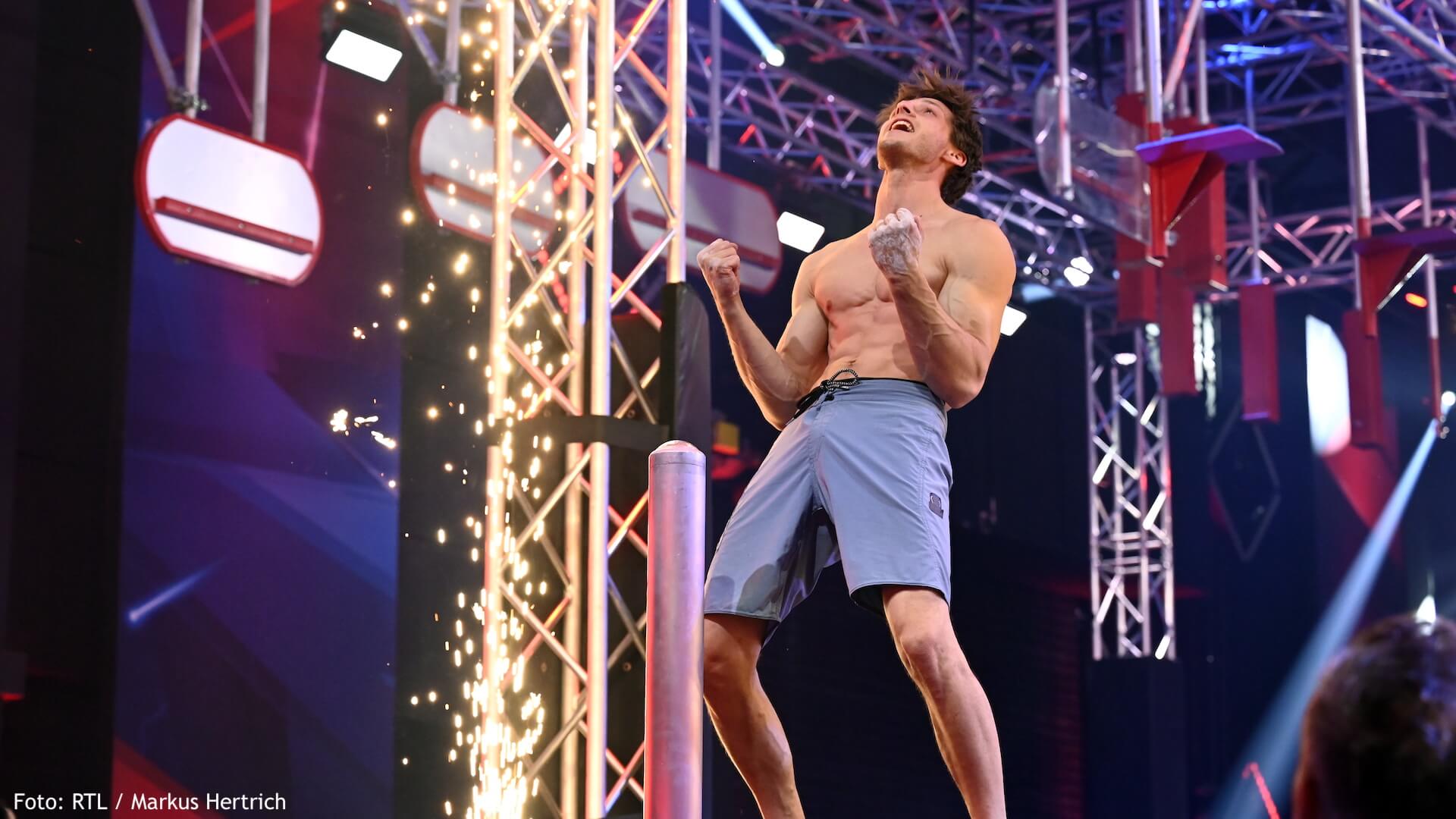 Moritz Hans ist Vize Ninja Warrior Germany. | SSM – AGENTUR FÜR ...