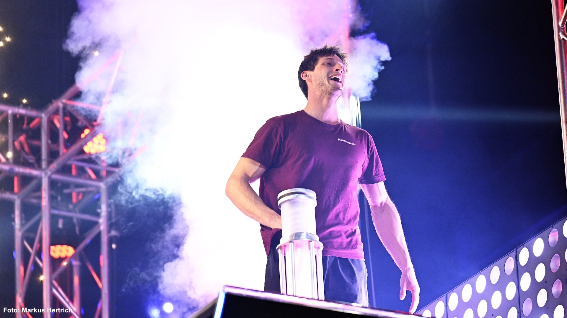 Moritz Hans mit Platz 2 bei Ninja Warrior Germany. | SSM – AGENTUR FÜR ...